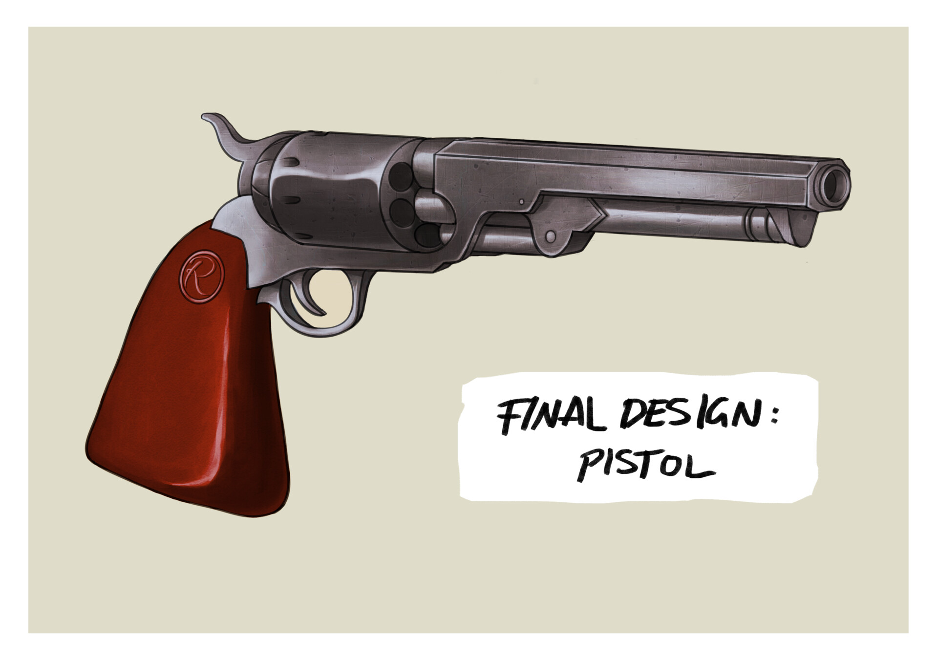 ArtStation - Prop - Gun