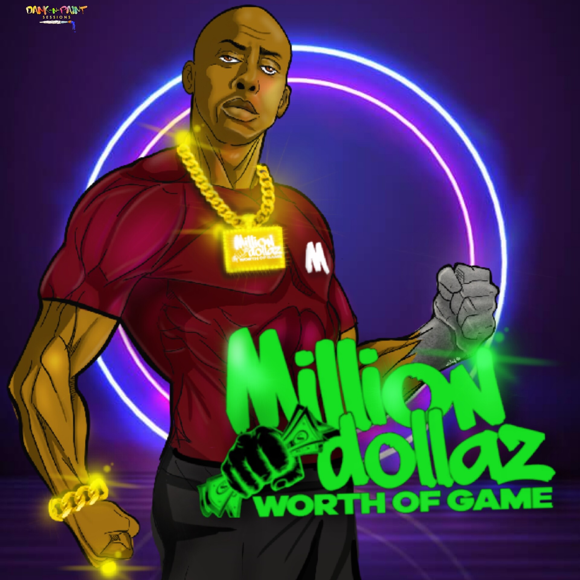 Dank N Paint LLC - Gillie Da King MDWOG nft and print