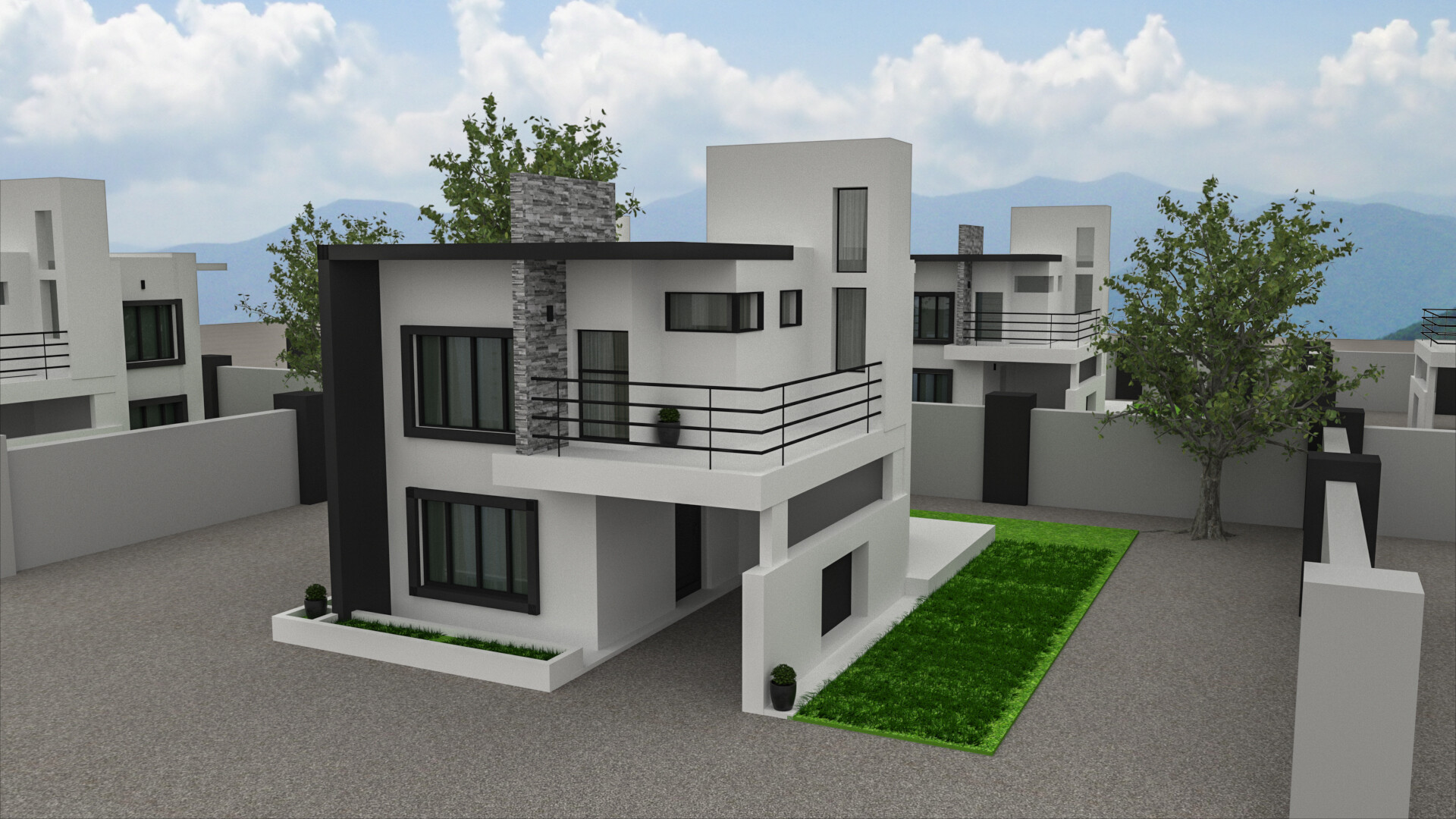 ArtStation - 3D BEST HOUSE MODEL BY MUTHAPHULI SYDNEY 2020