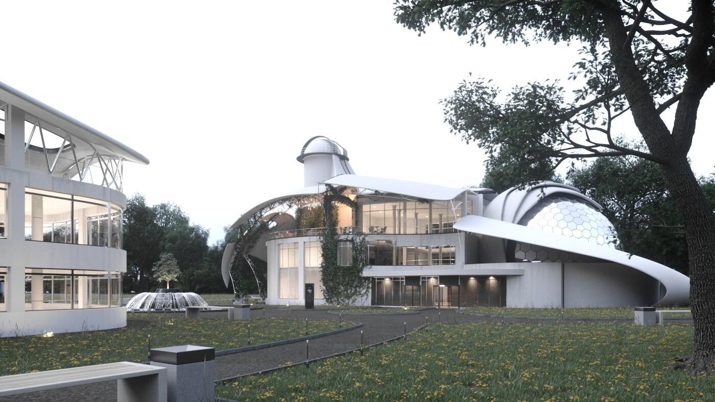 ArtStation - Museum-observatory