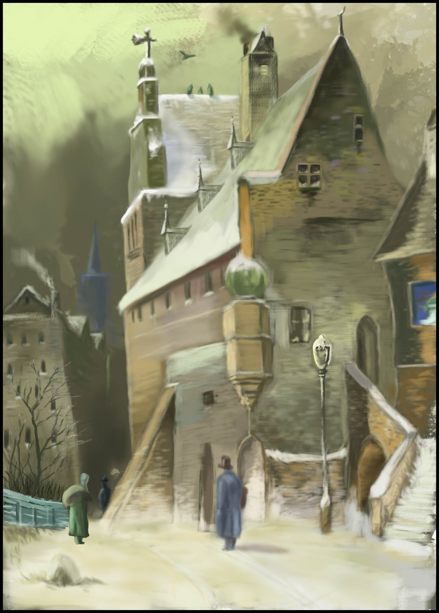 ArtStation - Winter Scene Master Copy