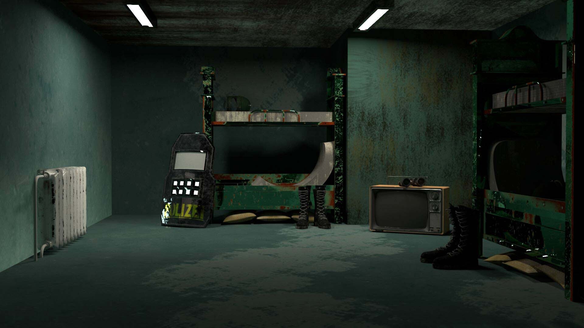 ArtStation - Habitación basada en "Tom Clancy's Rainbow Six Siege"