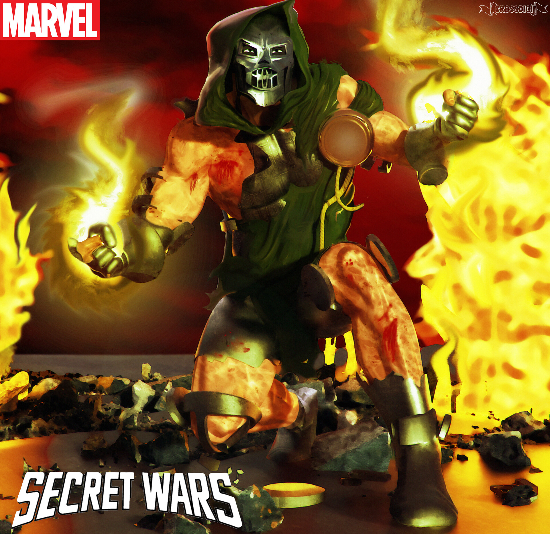 ArtStation - Secret Wars Dr Doom