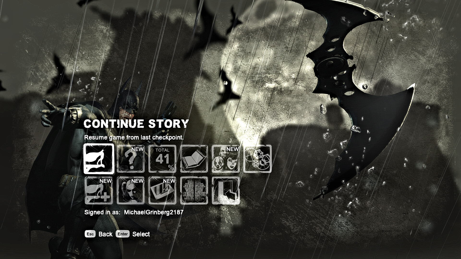 Batman Arkham City Skins Cheat