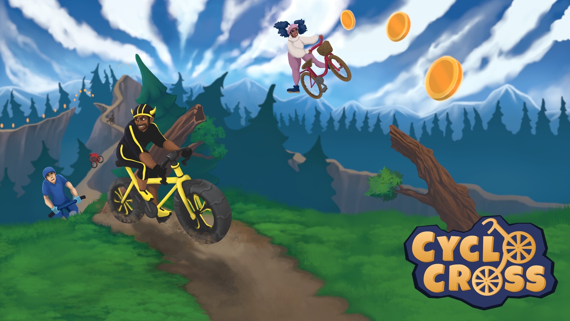 ArtStation - Visual development of Cyclo Cross - a mobile racing game
