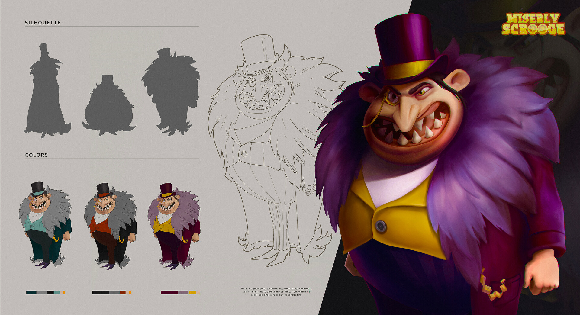 ArtStation - Miserly Scrooge