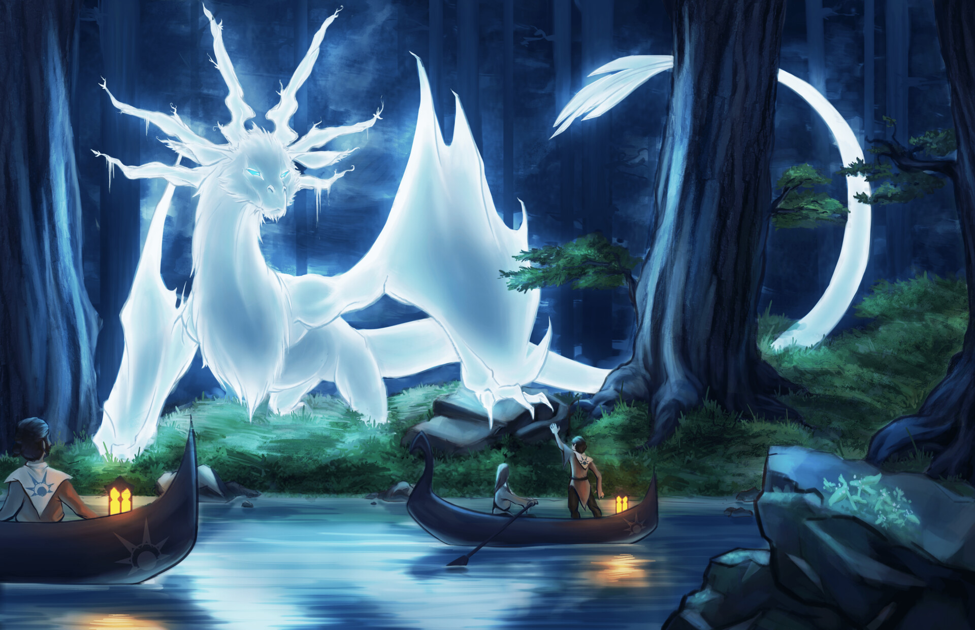 ArtStation - The Forest God