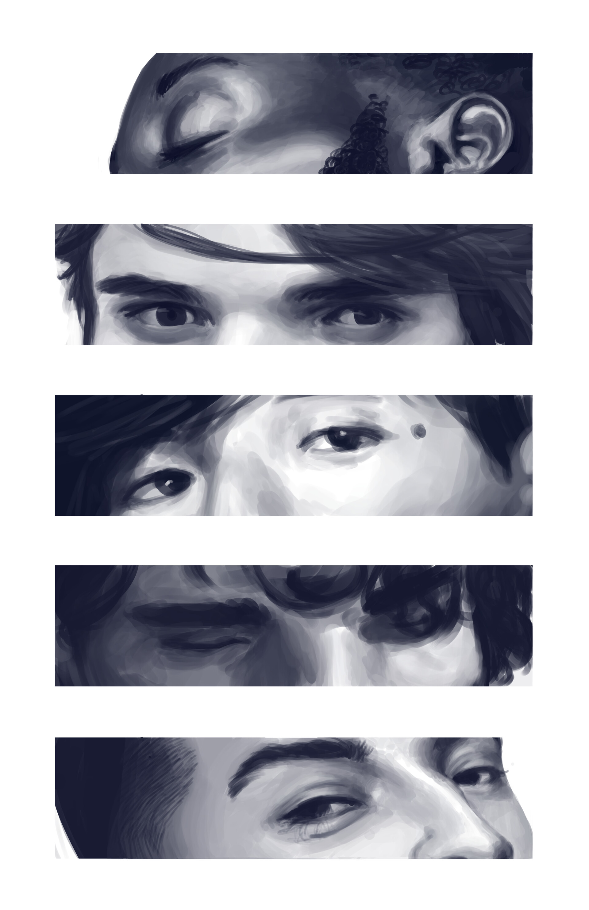 ArtStation - Closeup Studies of Eyes