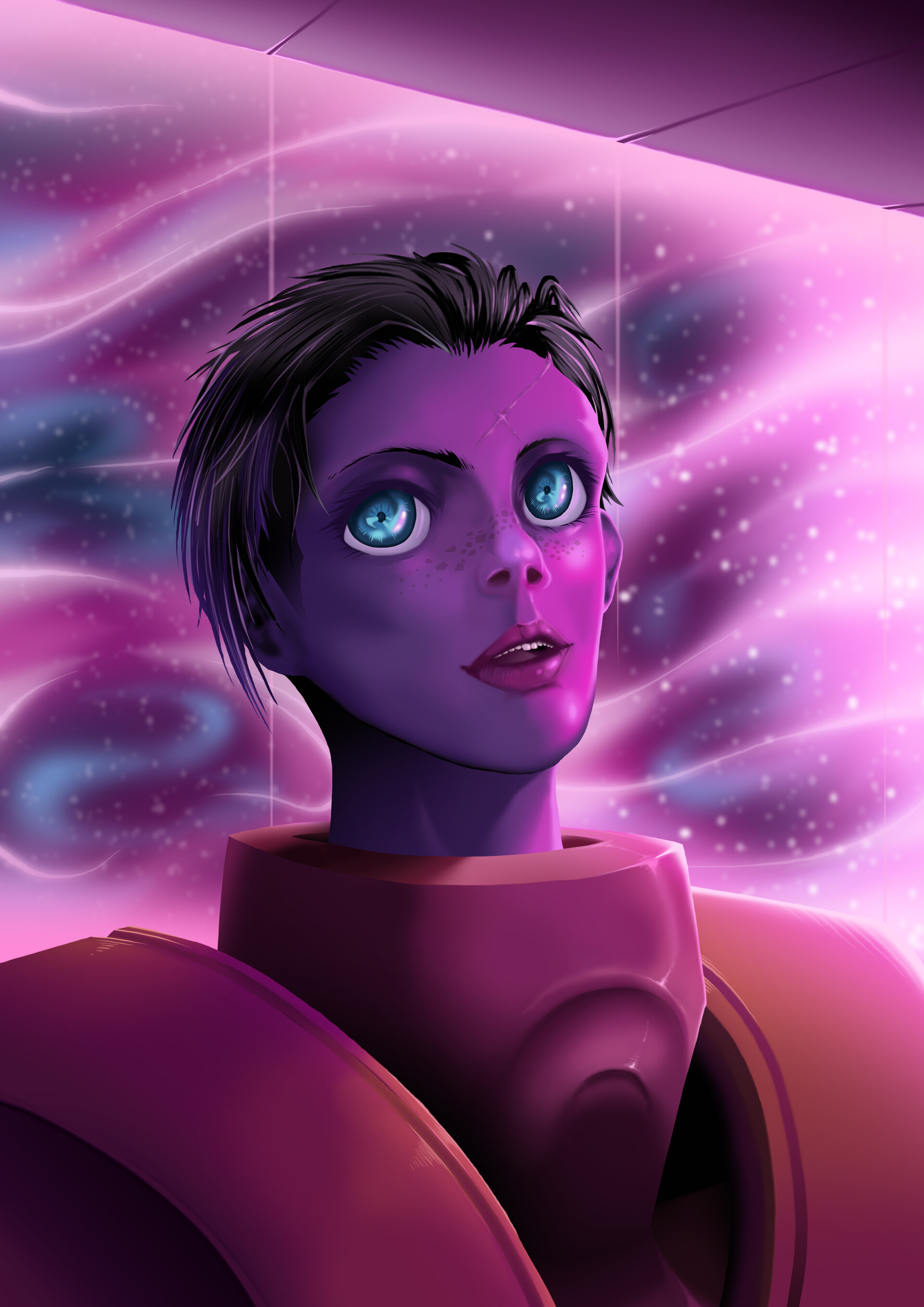 ArtStation - Space Girl