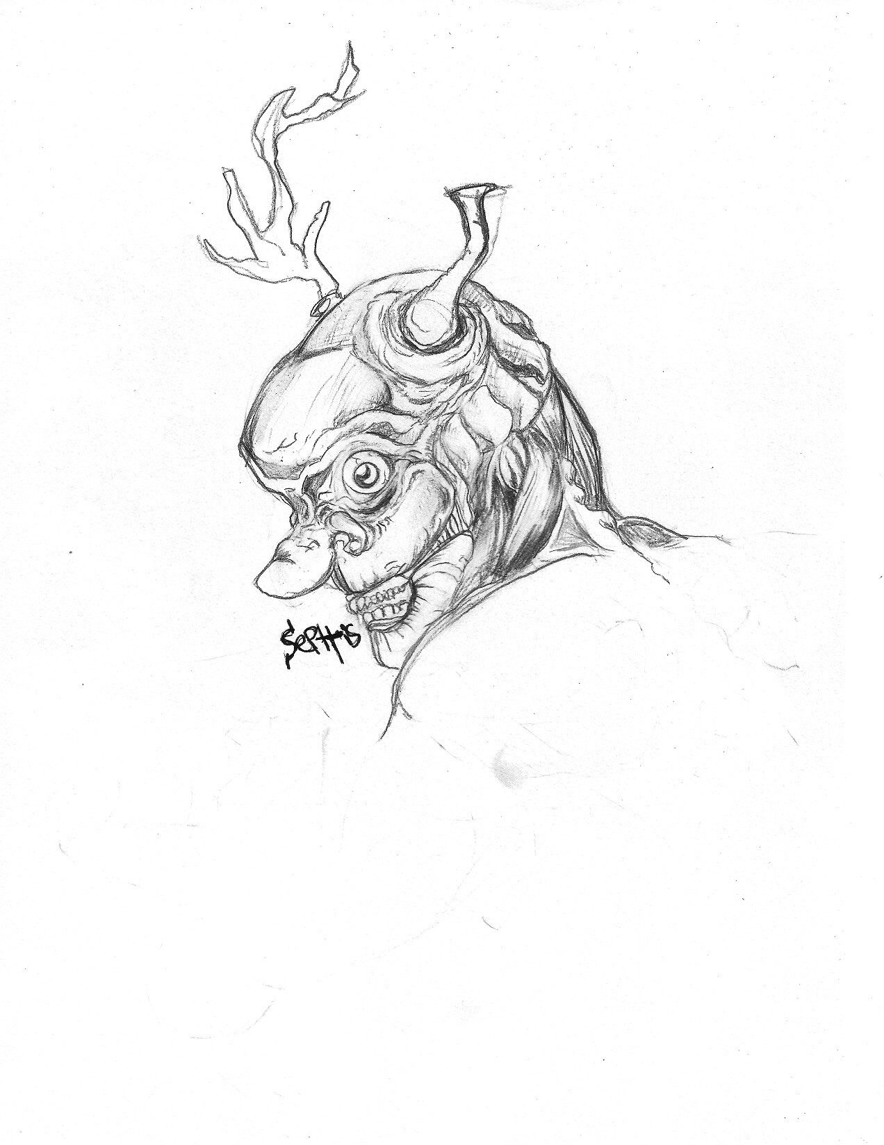 ArtStation - Creature Head 01