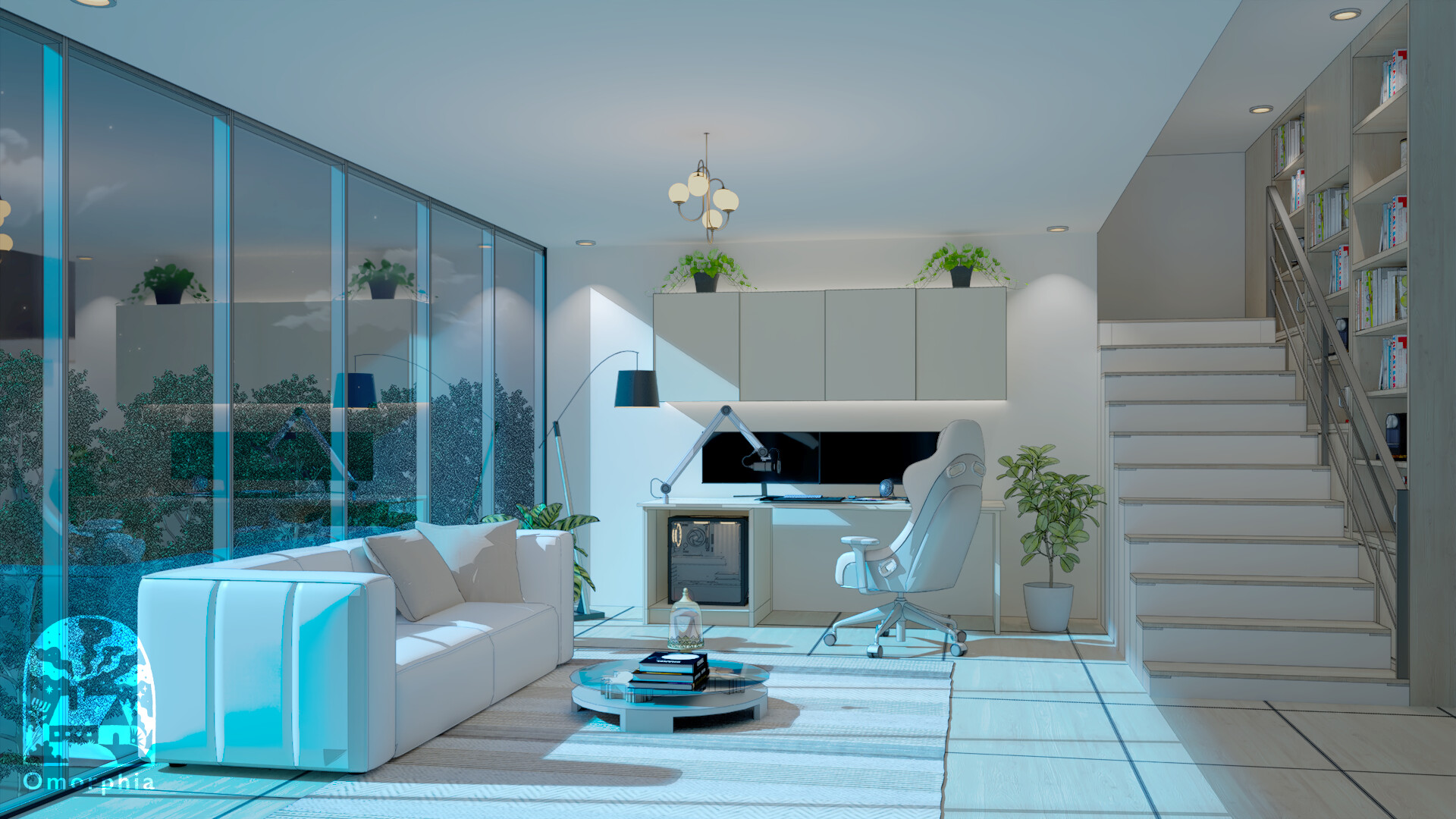 Omorphia Visual - Fun and Calm Common Room