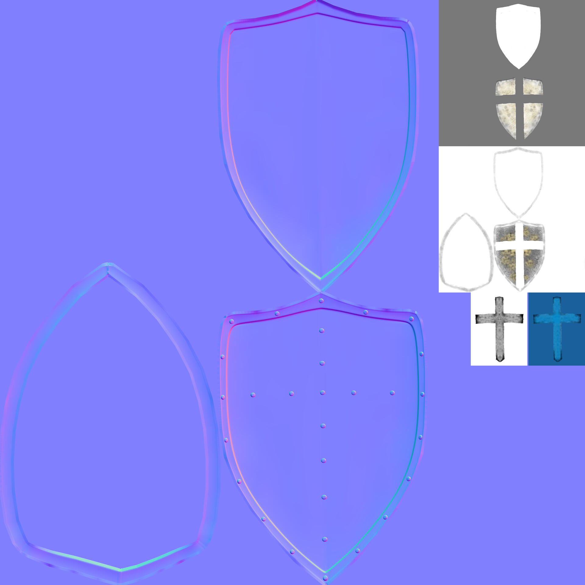 Blue Crusader Shield