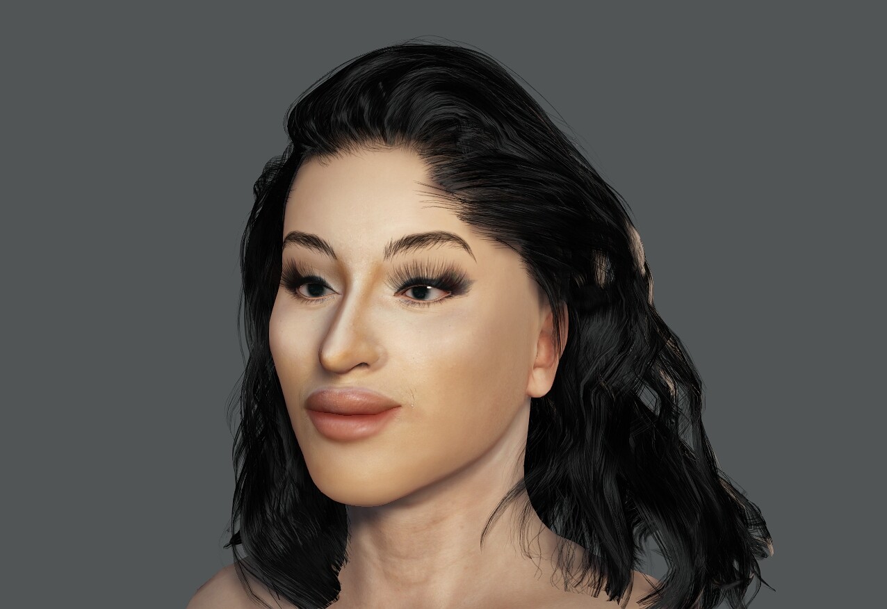 ArtStation - Cardi B render