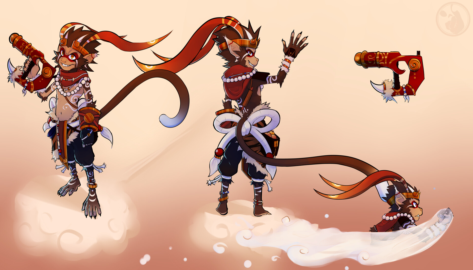 ArtStation - Monkey King Talus - 2019 Paladins Skin Contest Winner