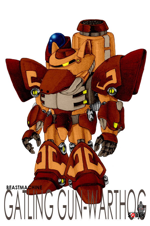 ArtStation - Gatling Gun Warthog