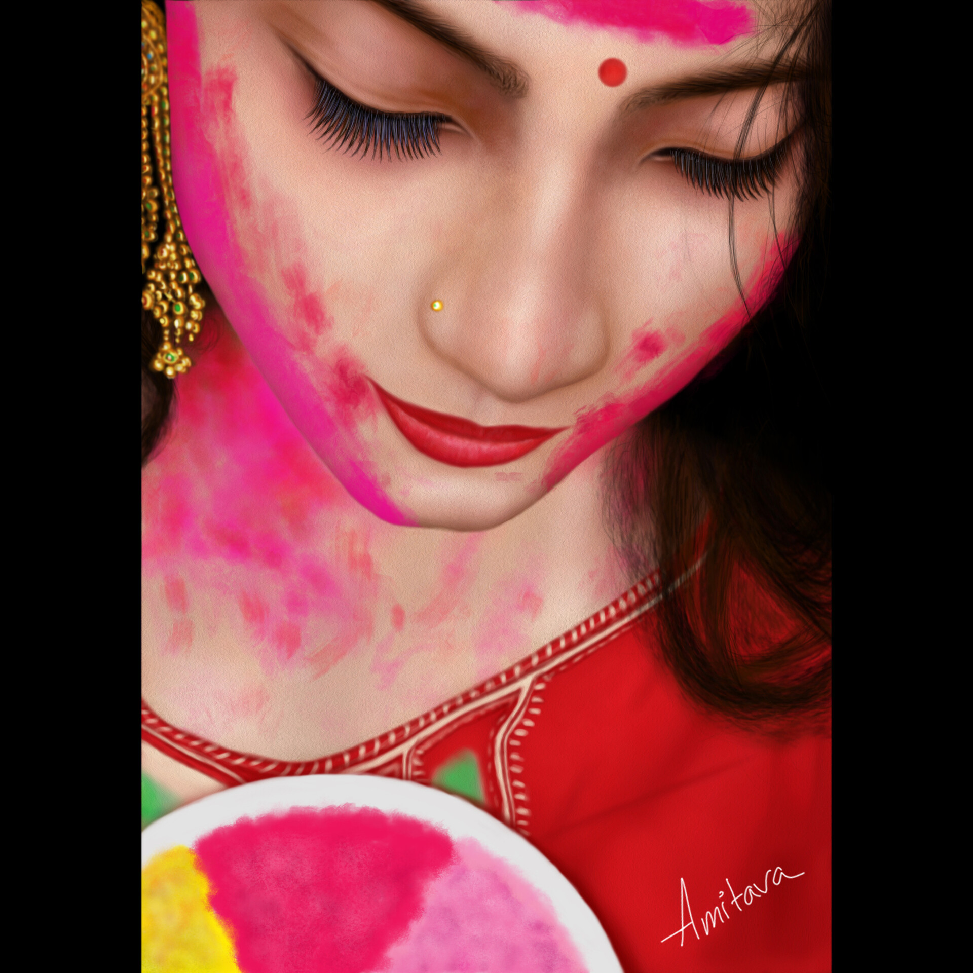 ArtStation - Holi Vibes