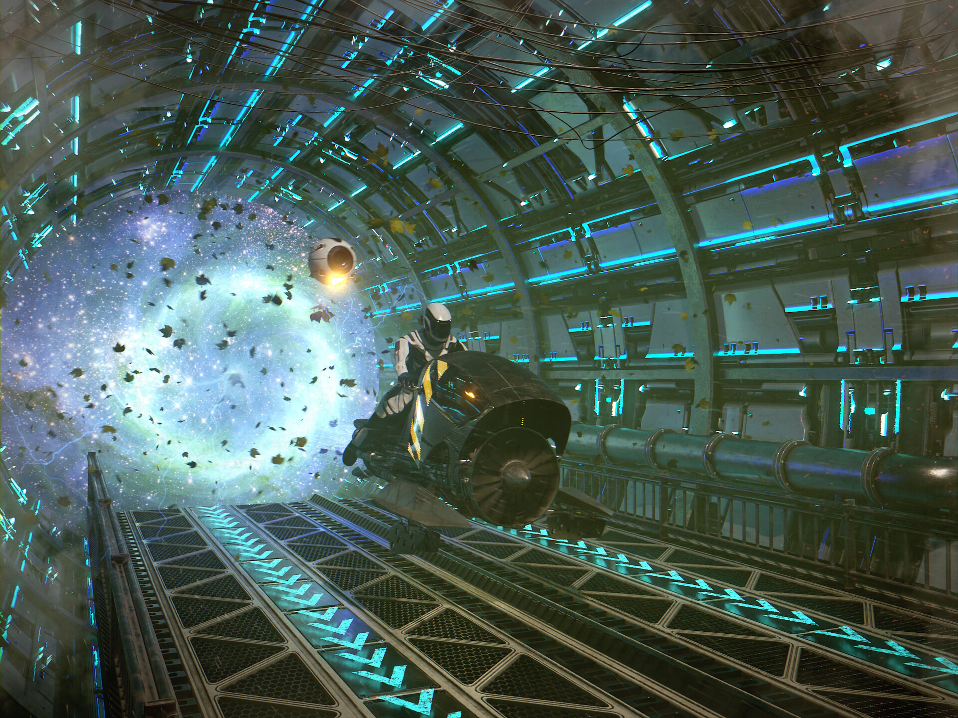 ArtStation - Sci-Fi Outer Space Portal