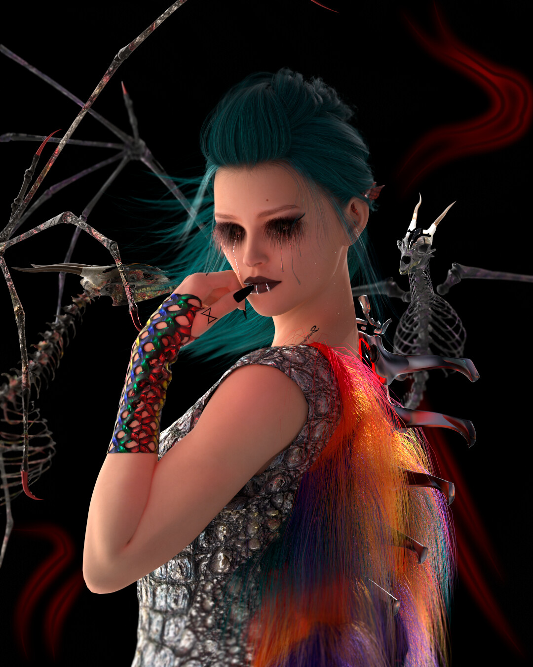 ArtStation - Meta Punk_Marvelous designer