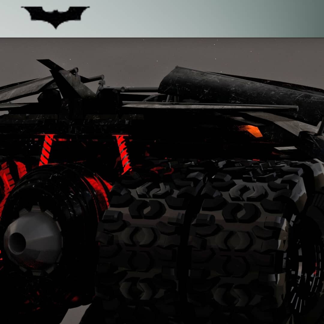 ArtStation - Bat mobile (The Dark Knight)