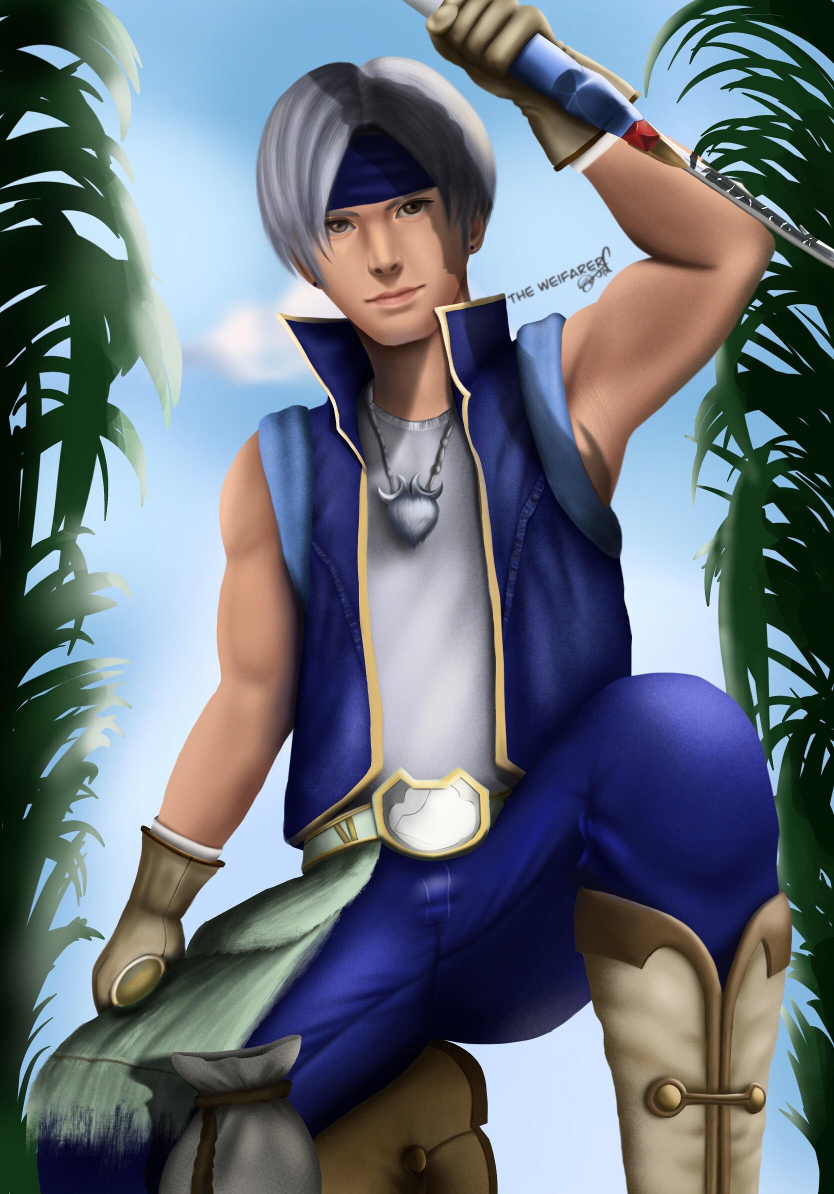 ArtStation - Locke Cole — Final Fantasy VI