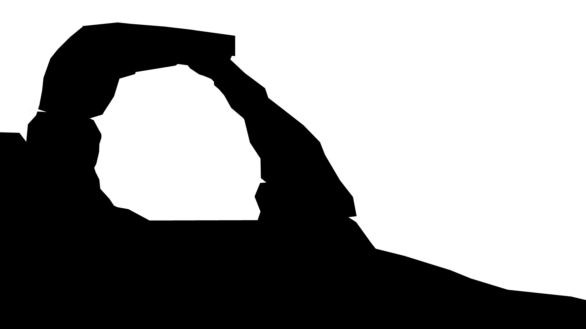 ArtStation - Delicate Arch Minimalist Art