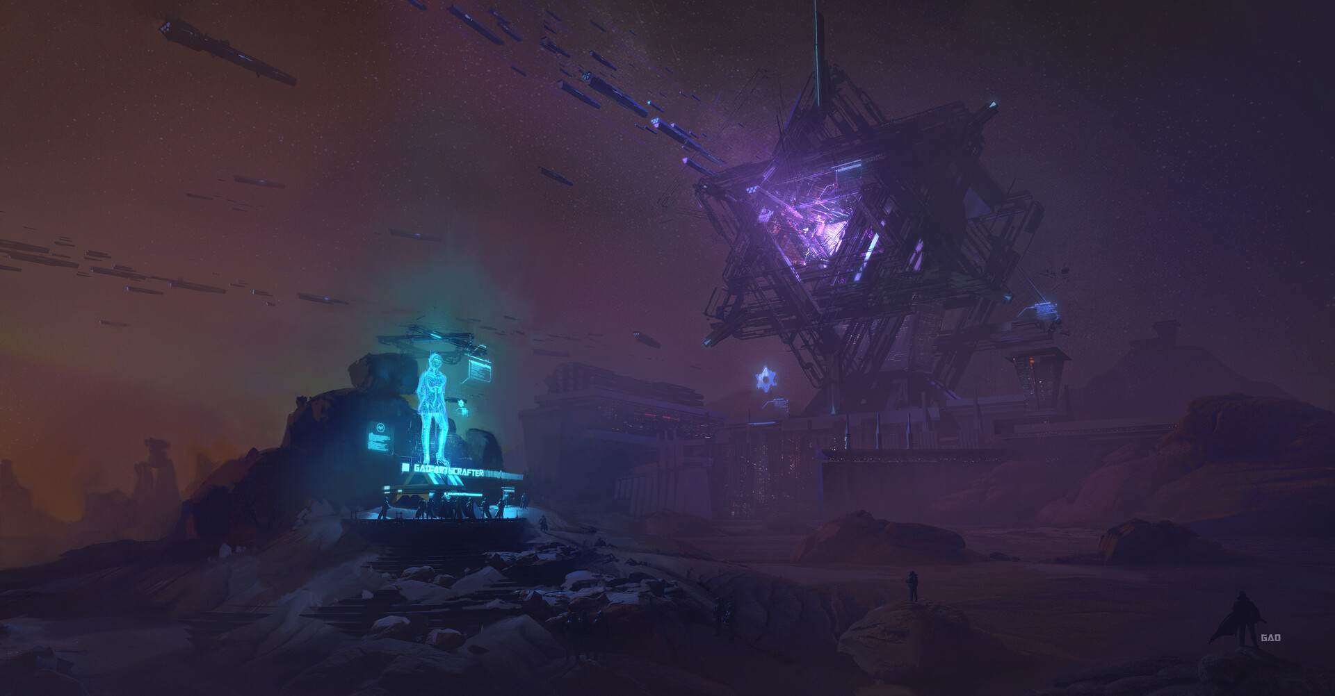 ArtStation - Hexagonal Portal