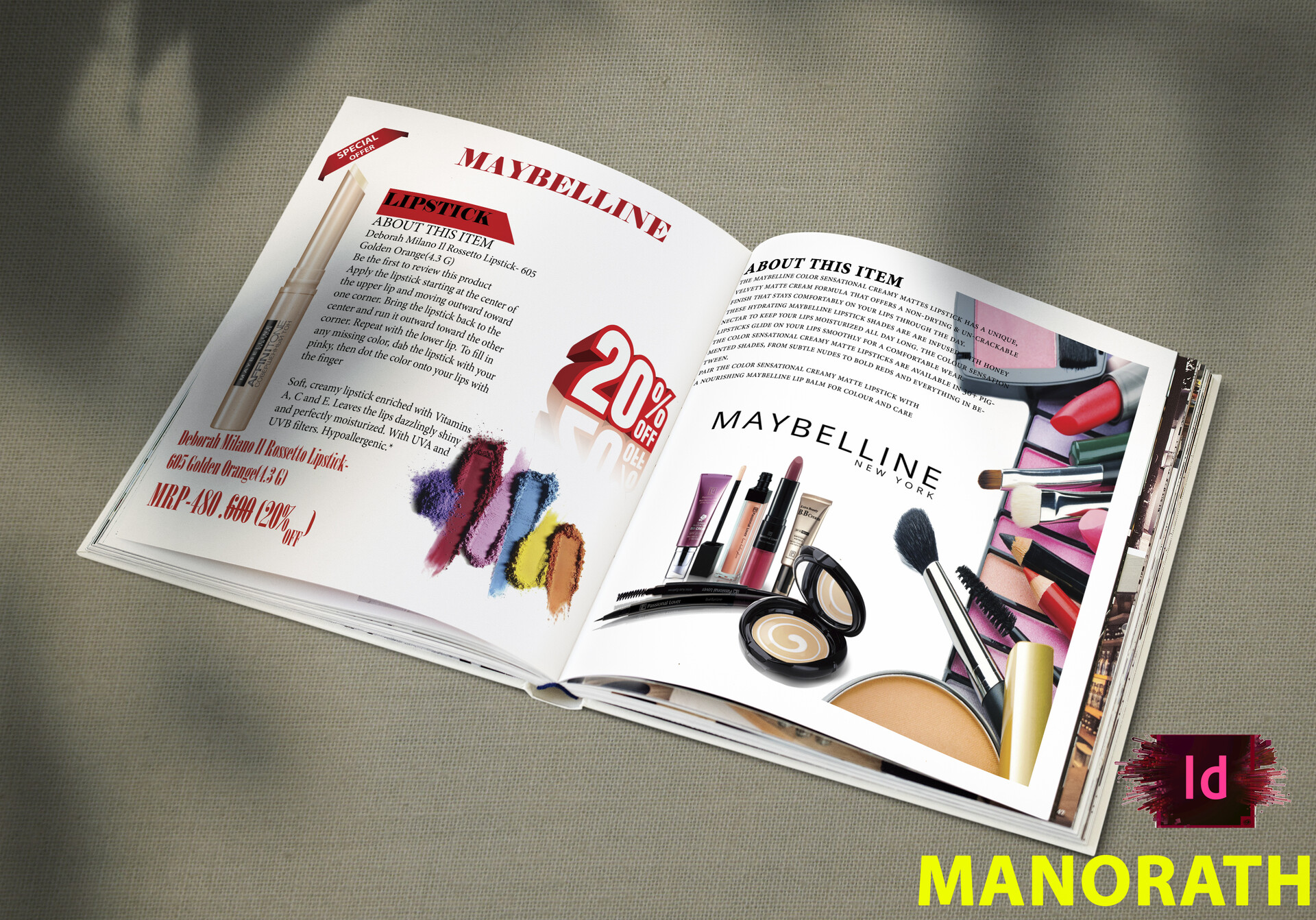 ArtStation - product magazine designe