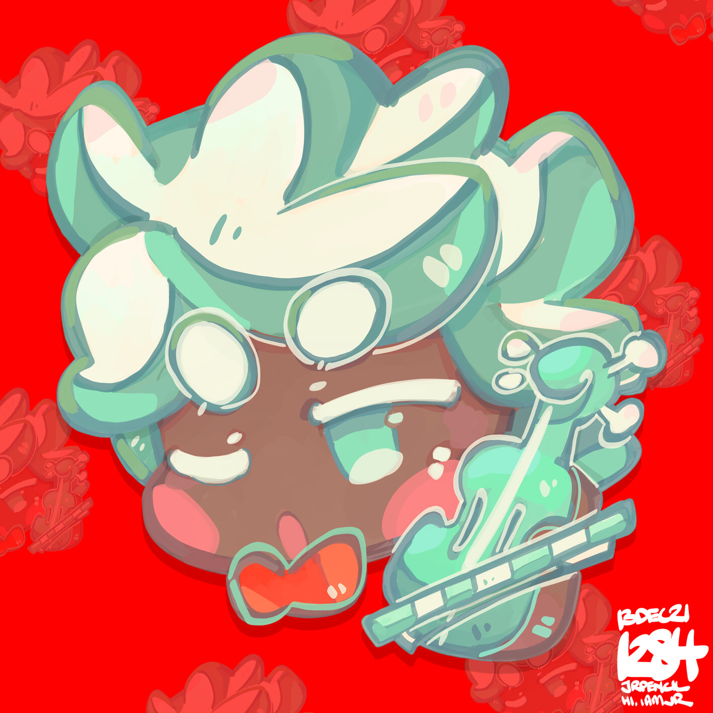 ArtStation - 1284 - Mint Choco Cookie