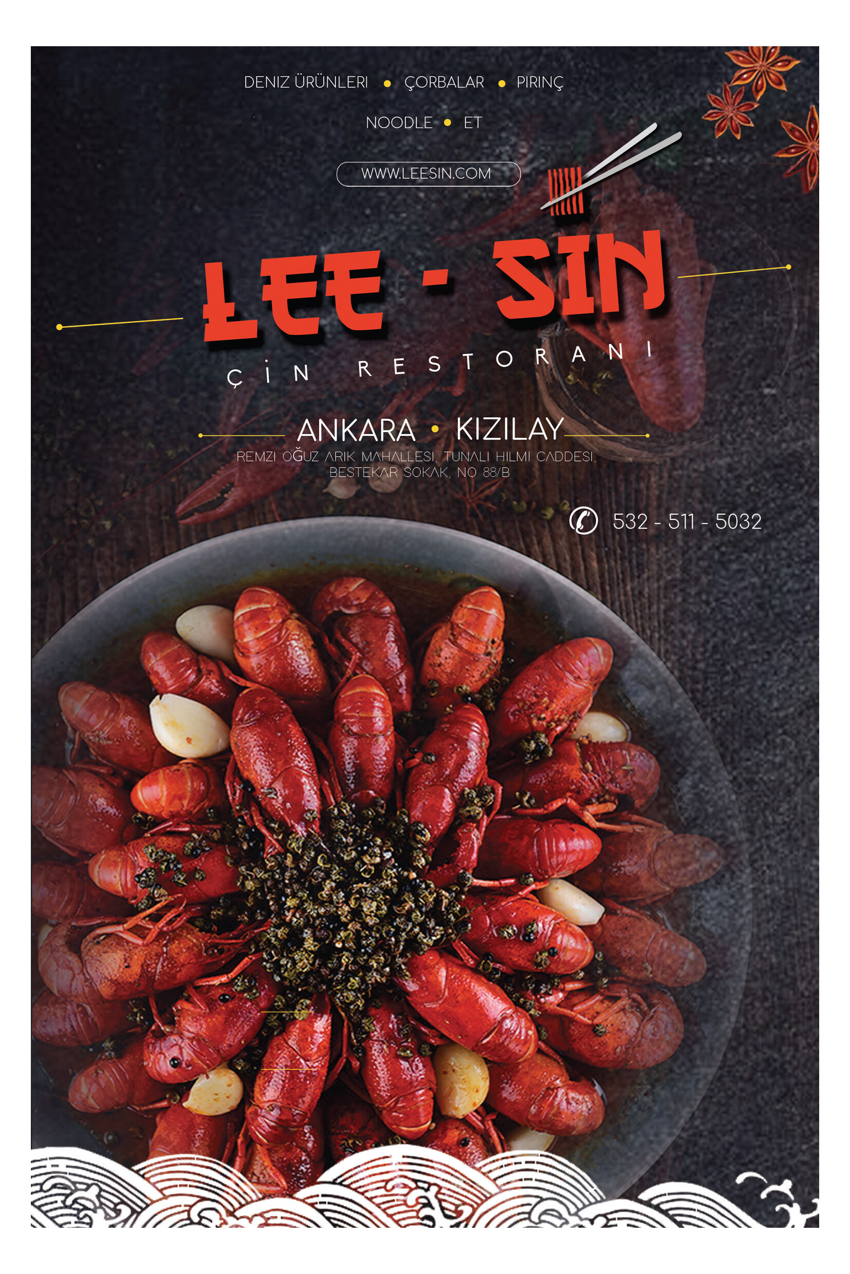 ArtStation - Flyer Tasarımı "LEE-SIN" Illustrator - Photoshop