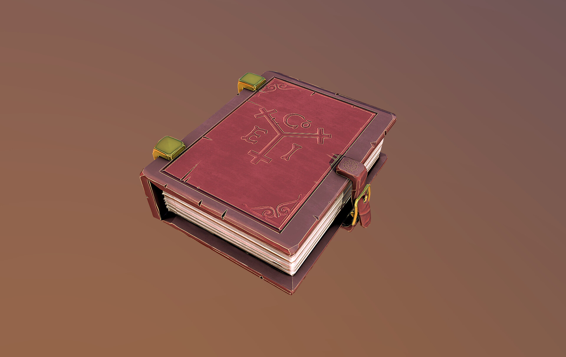 ArtStation - Stylized Book