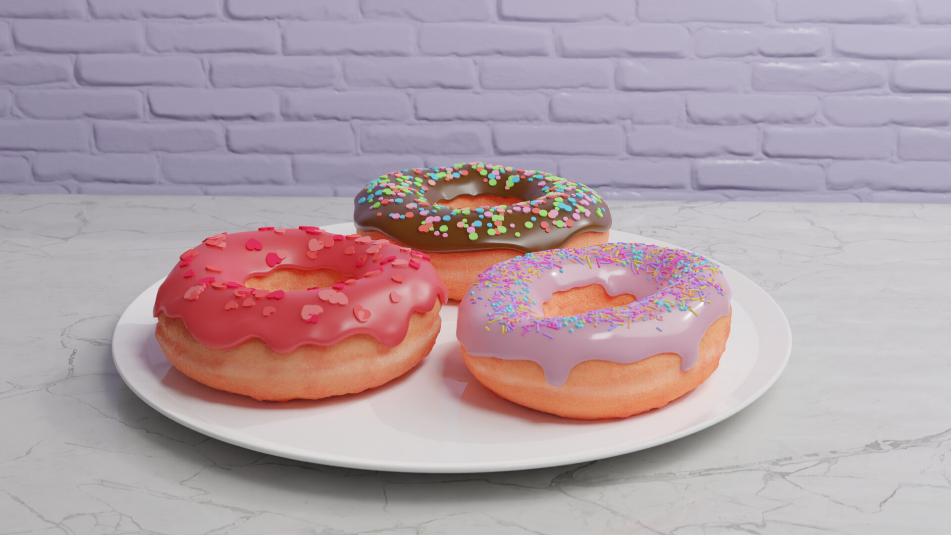ArtStation - Yummy Donuts