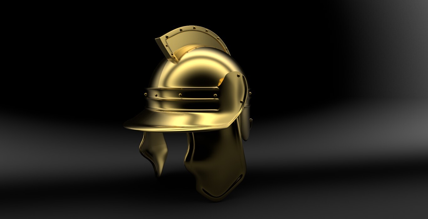 ArtStation - Greek Helmet