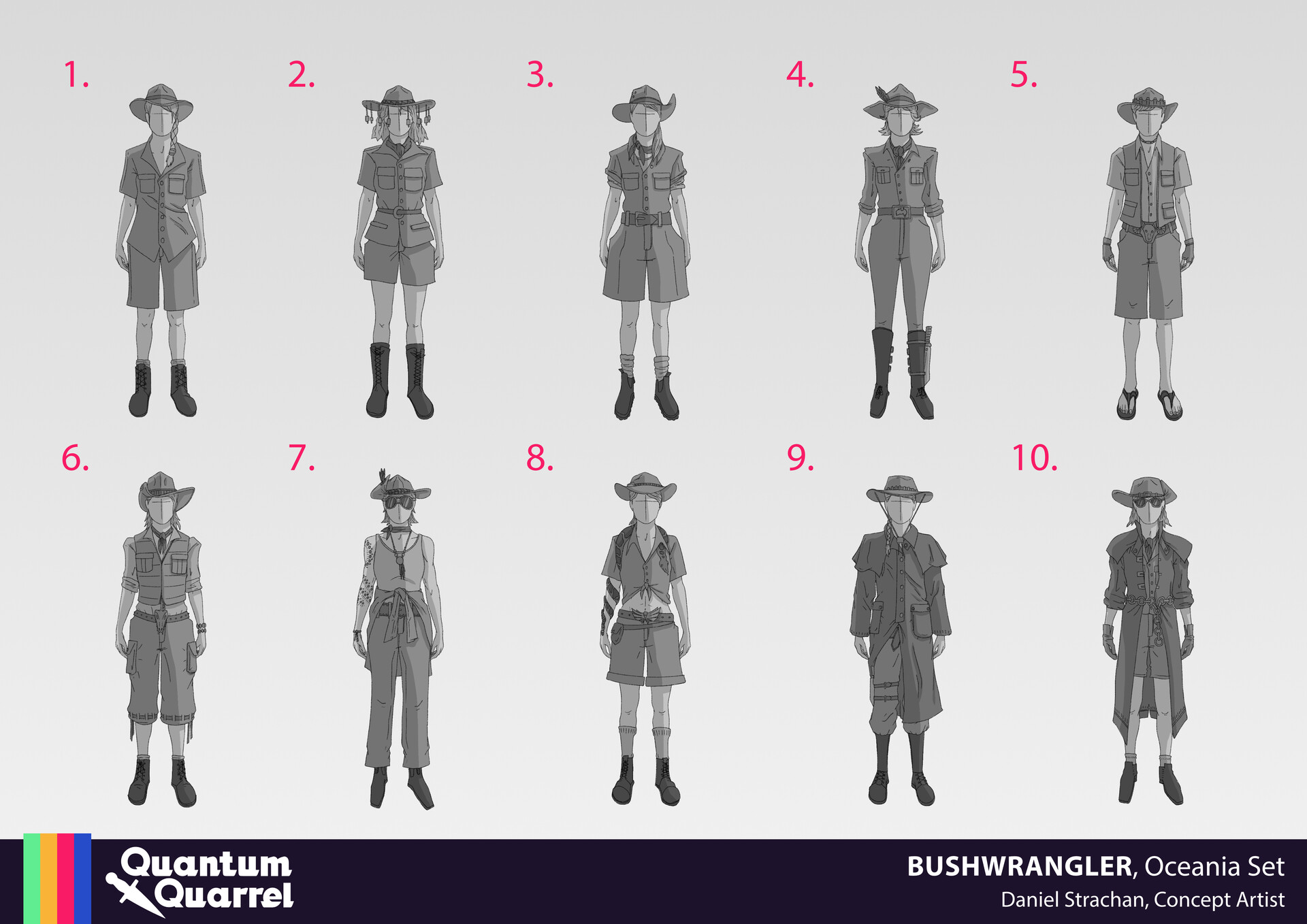 Daniel Strachan - BUSHWRANGLER - Quantum Quarrel