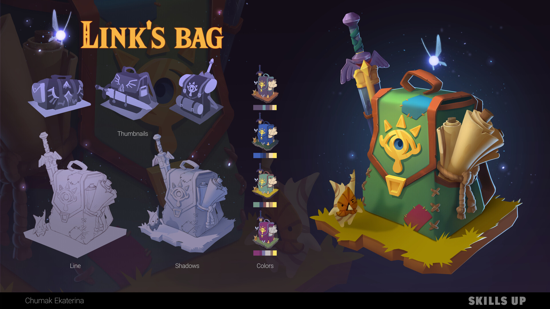 ArtStation - Link's bag