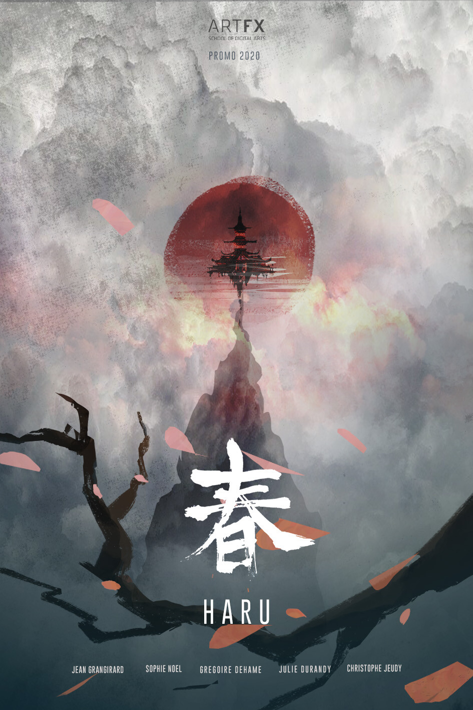 ArtStation - Poster version HARU