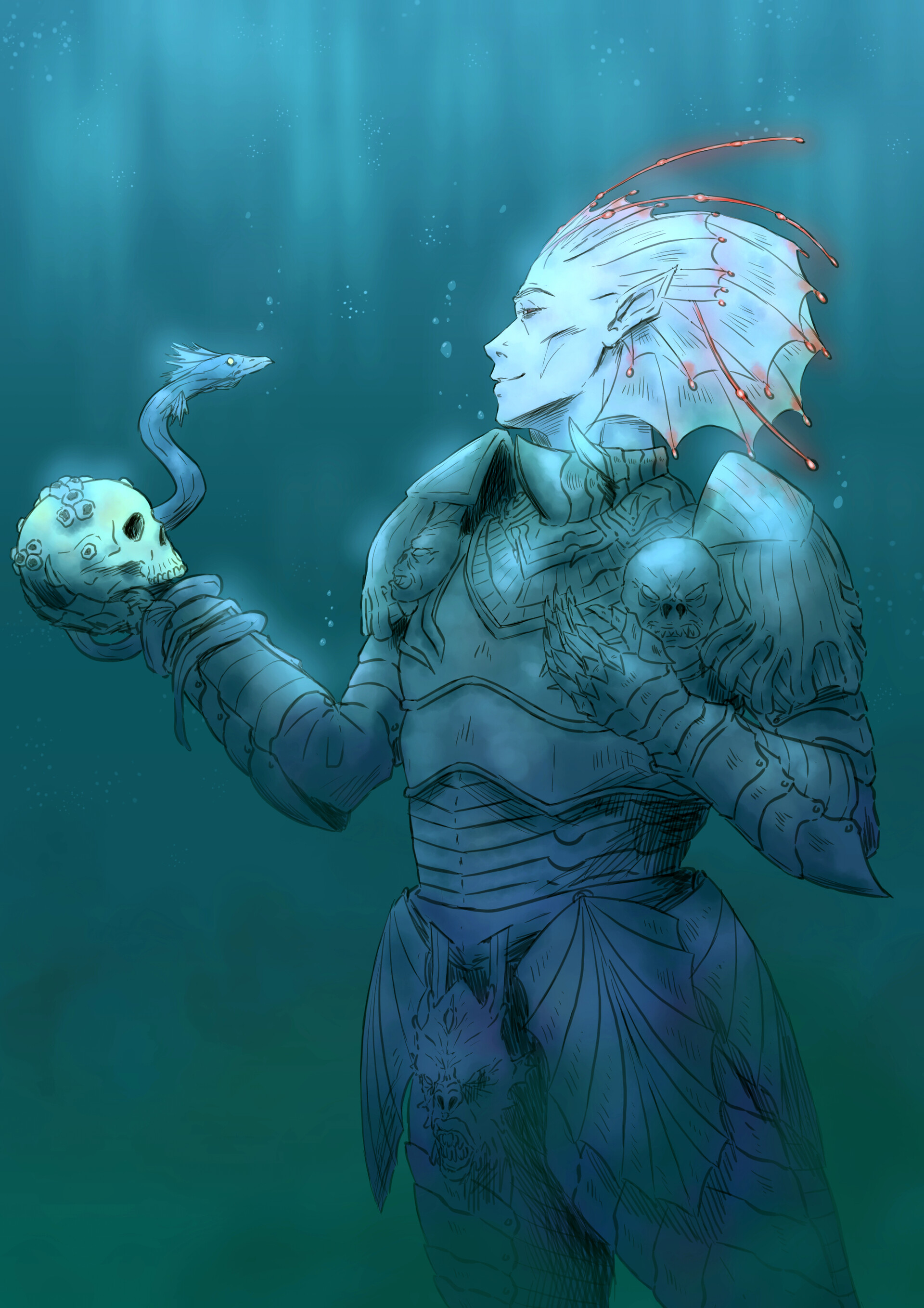 ArtStation - Deep Sea Elf