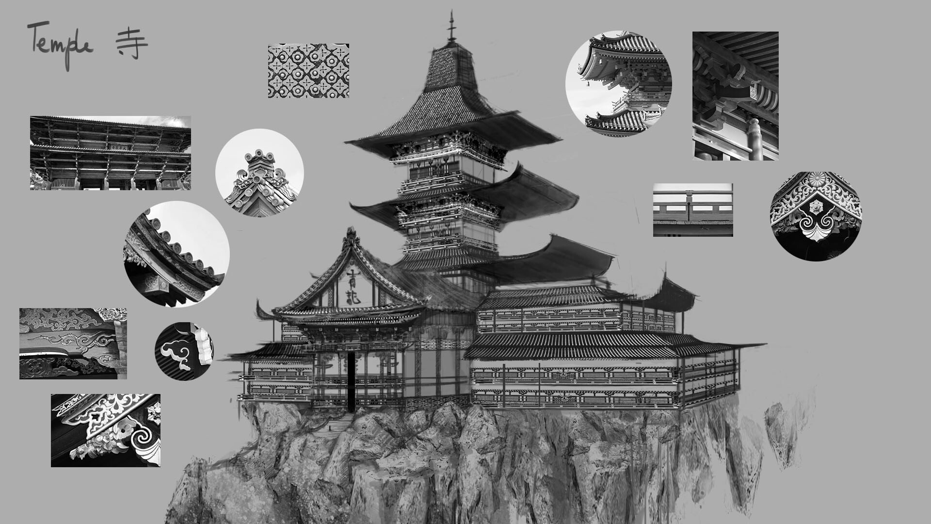 ArtStation - Shijin's temple