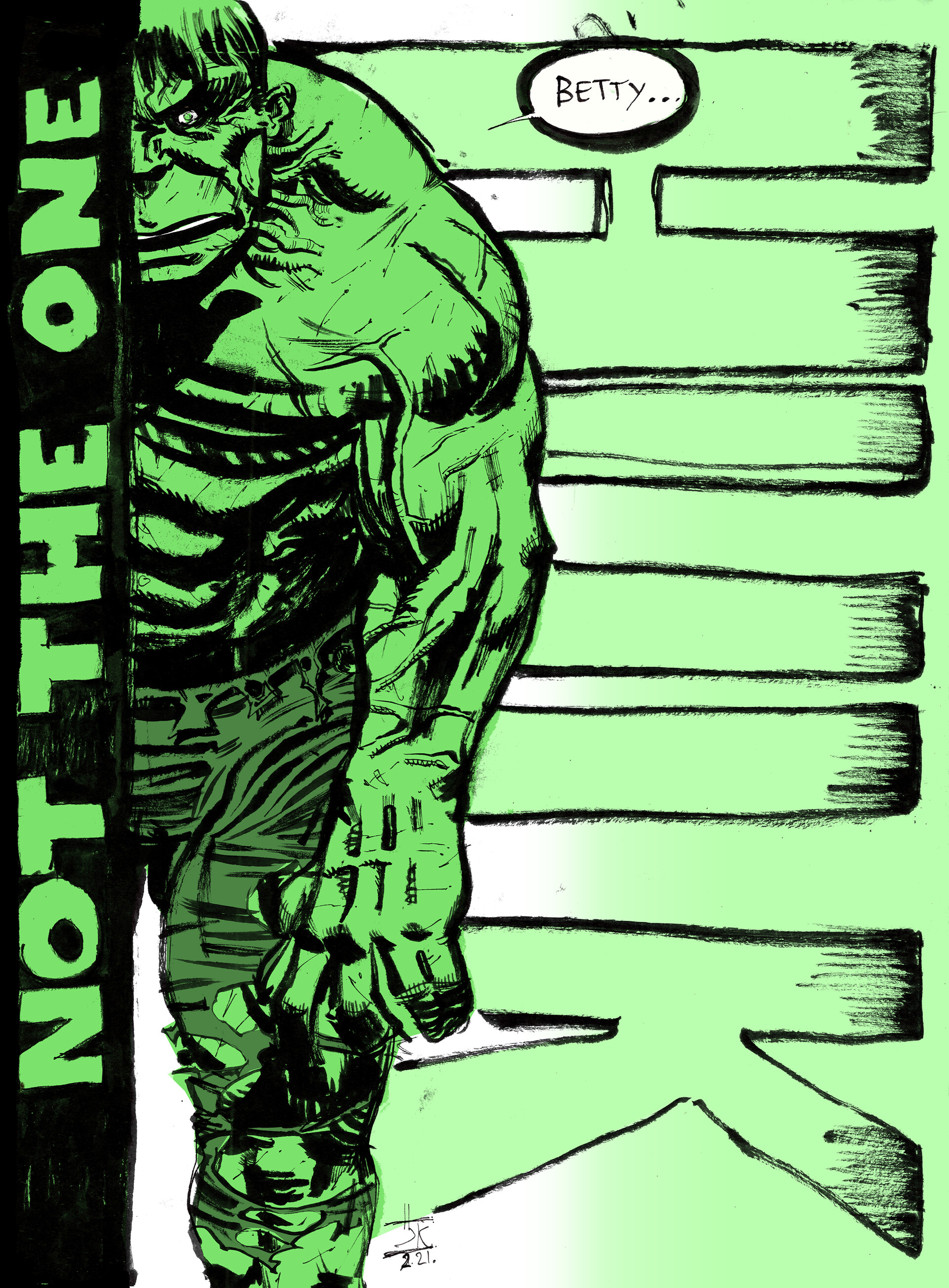 ArtStation - HULK. not the one