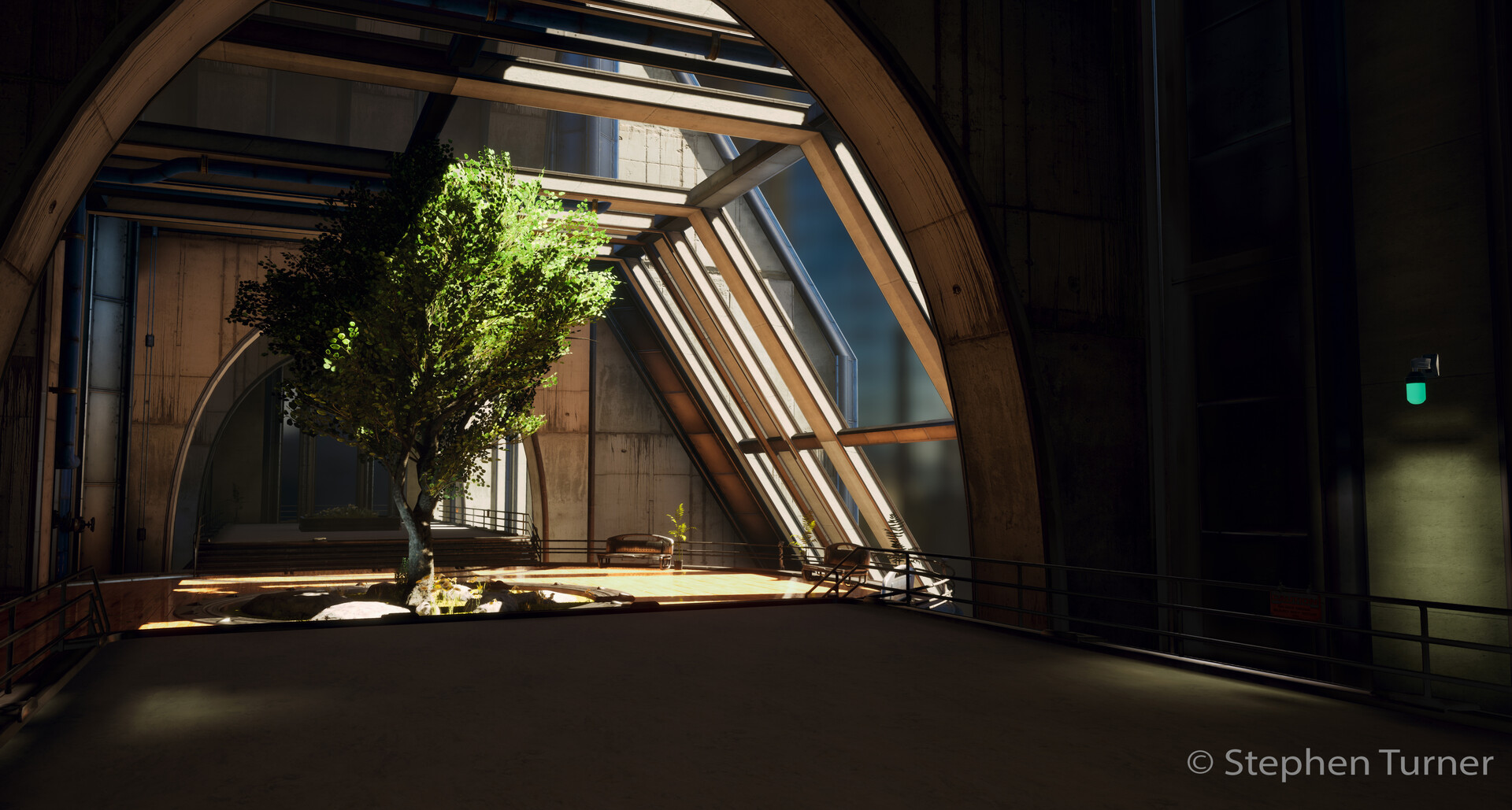 Stephen Turner Art - Highrise - Day Lighting