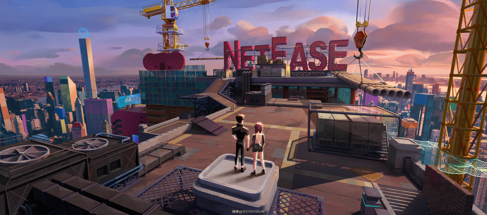 ArtStation - rooftop