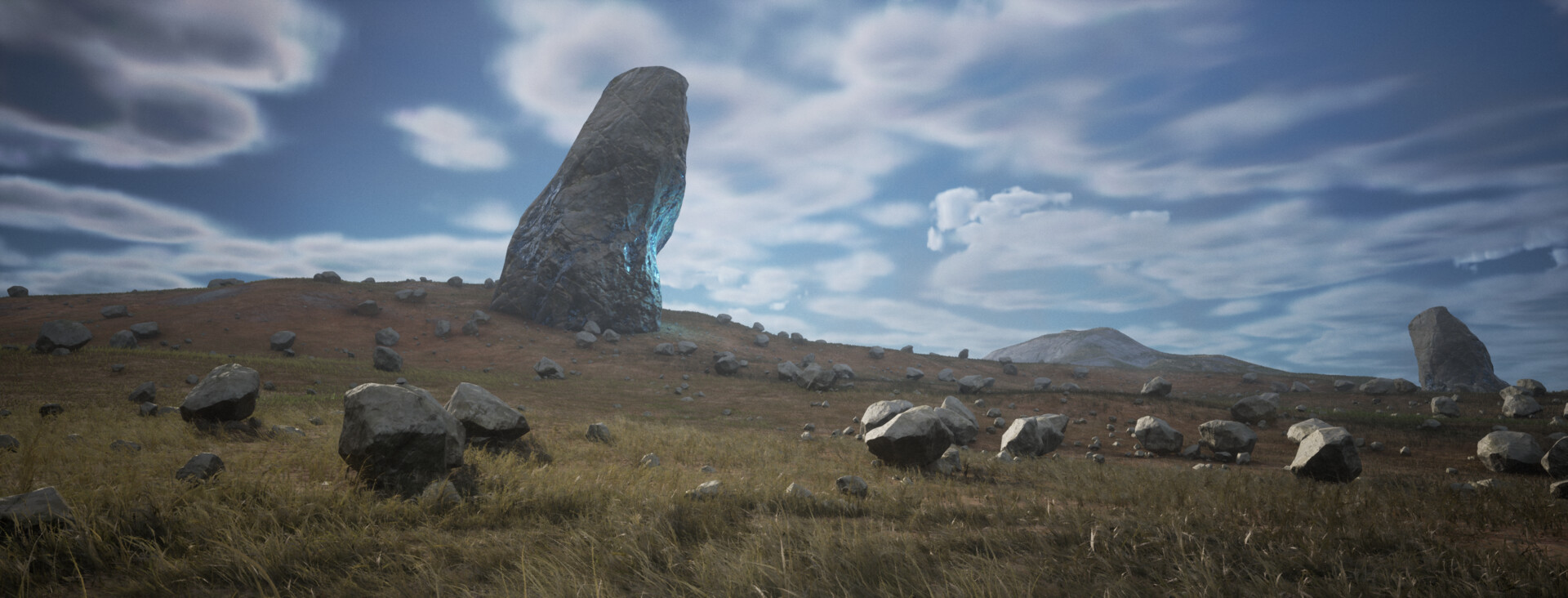 ArtStation - Houdini generate game assets - Rock