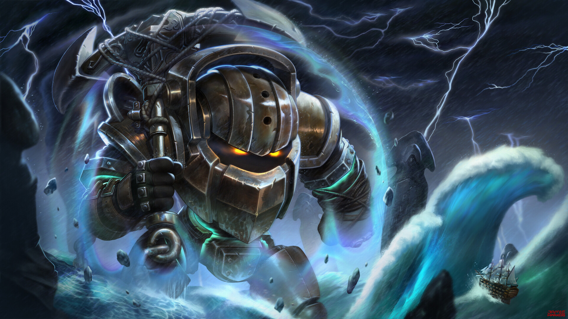 Jamie Markers - Nautilus fan art