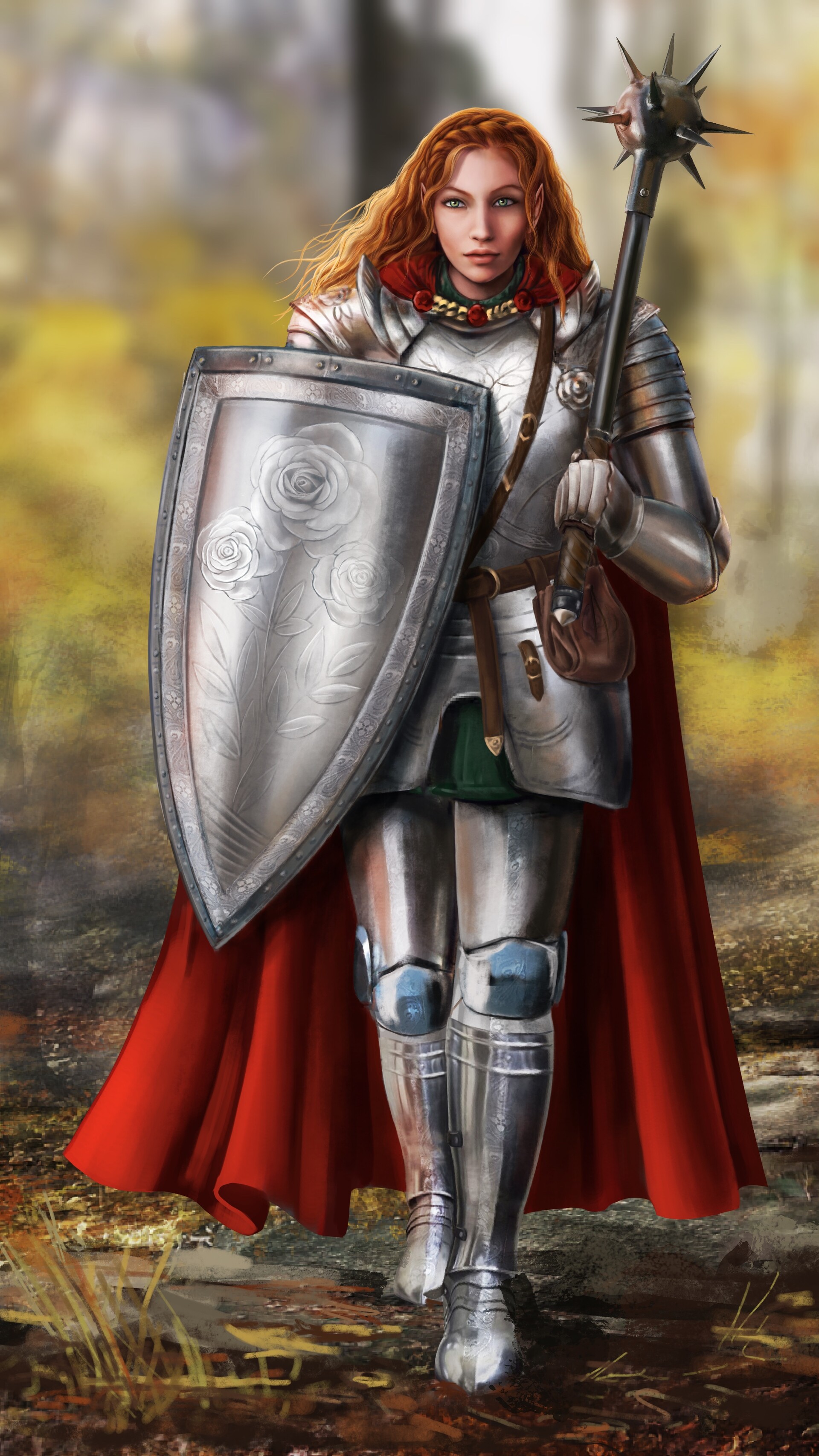 ArtStation - Paladin of Order of the Rose