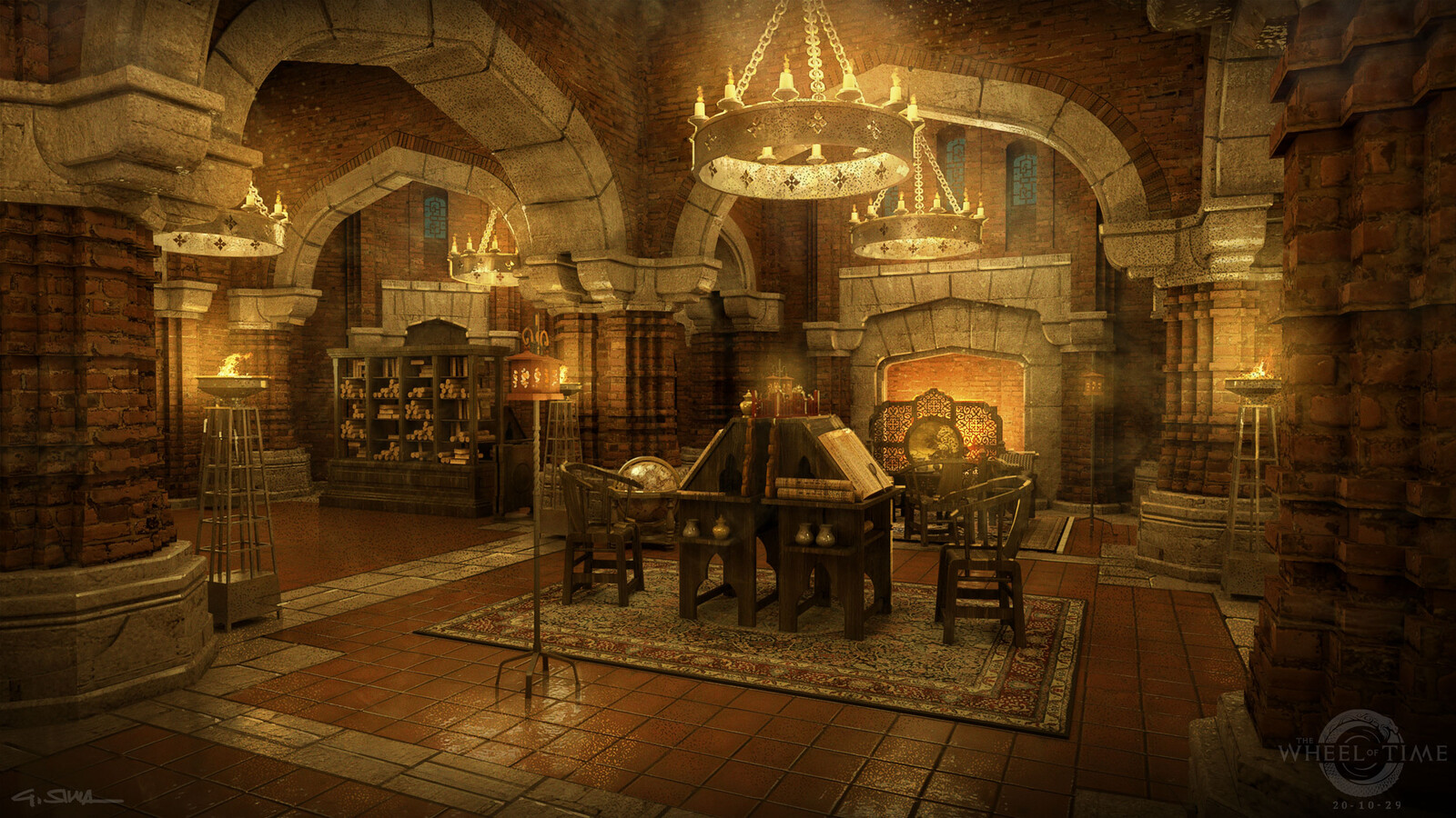 Giovanni Silva - THE WHEEL OF TIME S1_FAL DARA PALACE INTERIORS