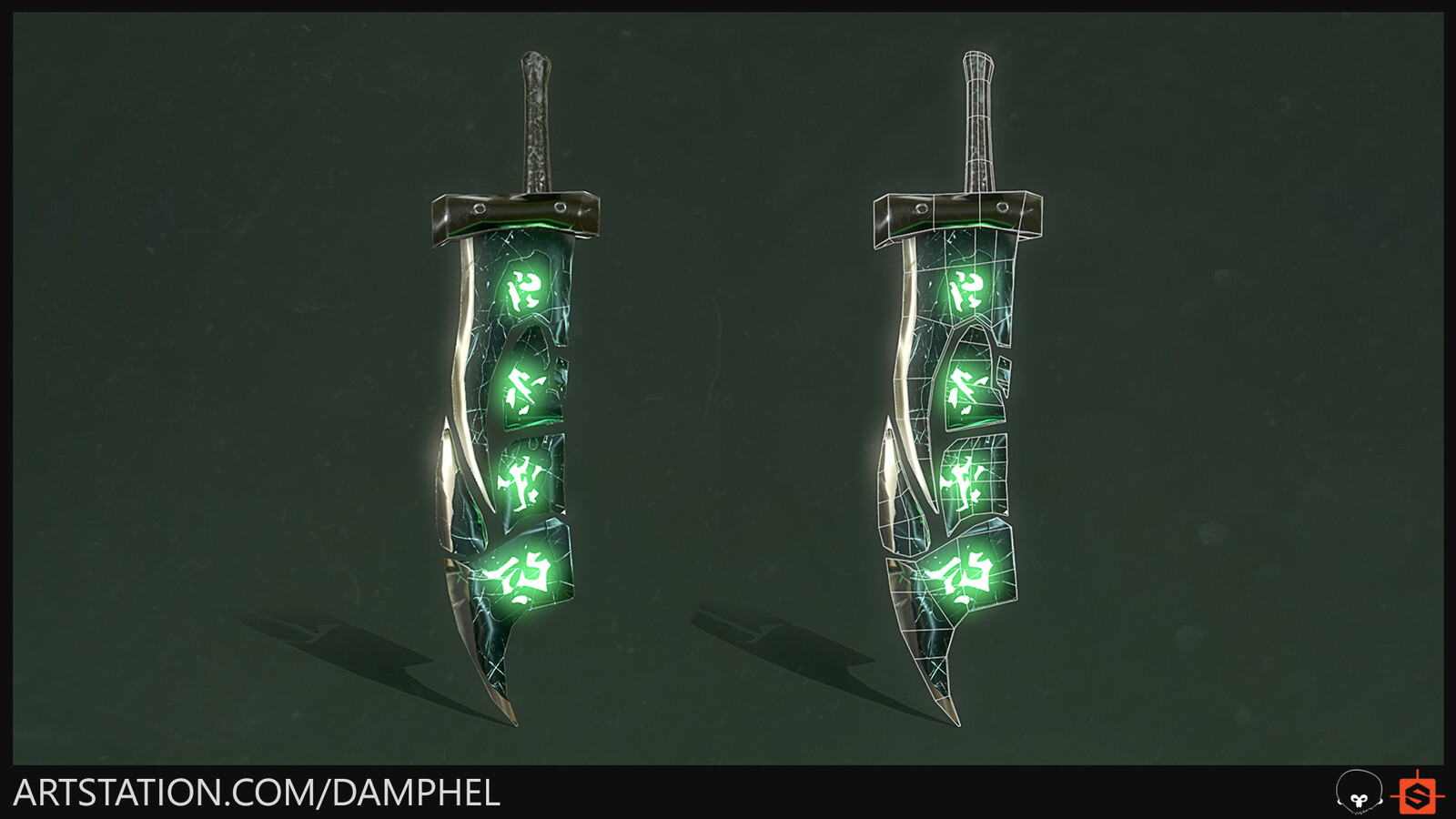 Denis Pineda - Stylized Riven, The Exile - League of Legends Fan Art