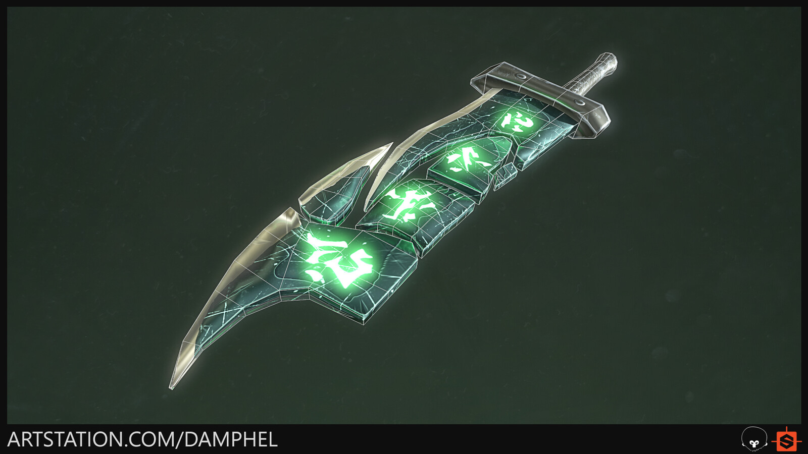 Denis Pineda - Stylized Riven, The Exile - League of Legends Fan Art