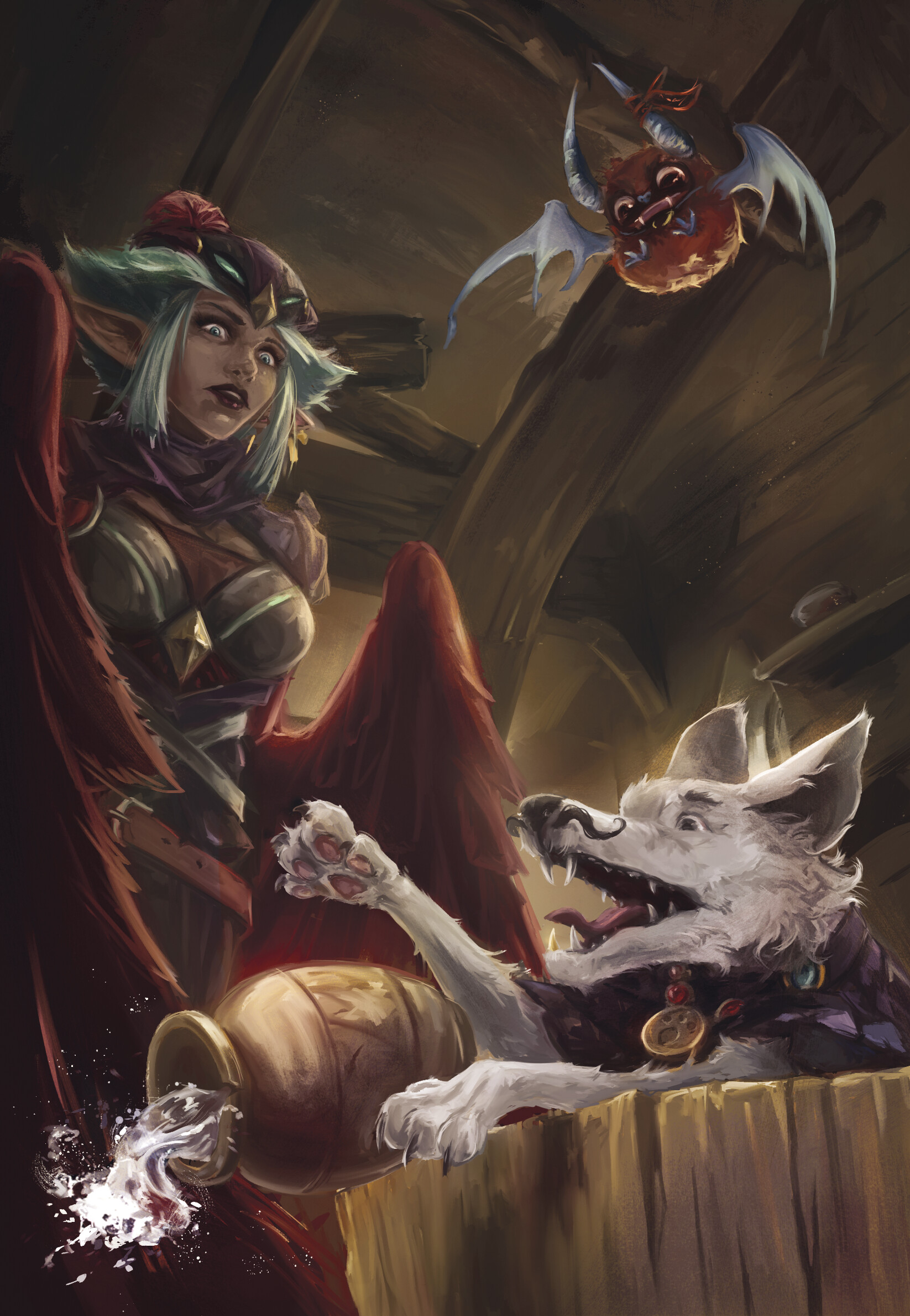 ArtStation - [Pyre] Drop