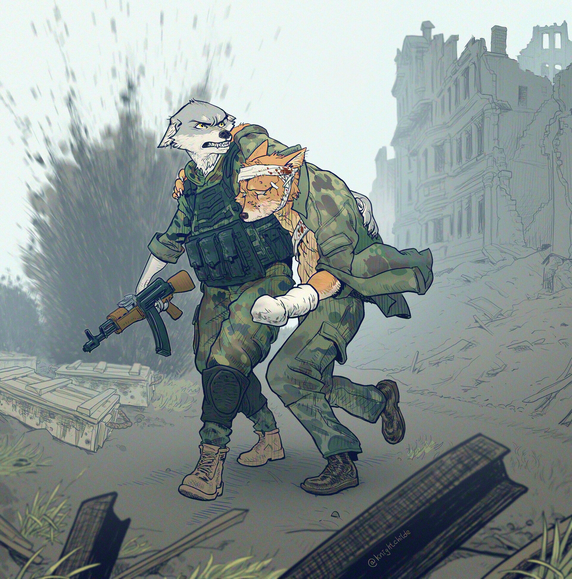 ArtStation - Animal Warfare