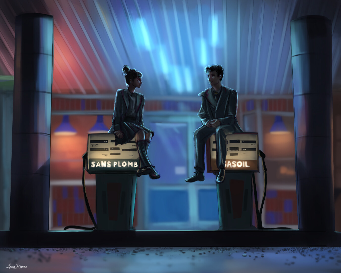 ArtStation - Otis & Maeve | Sex Education