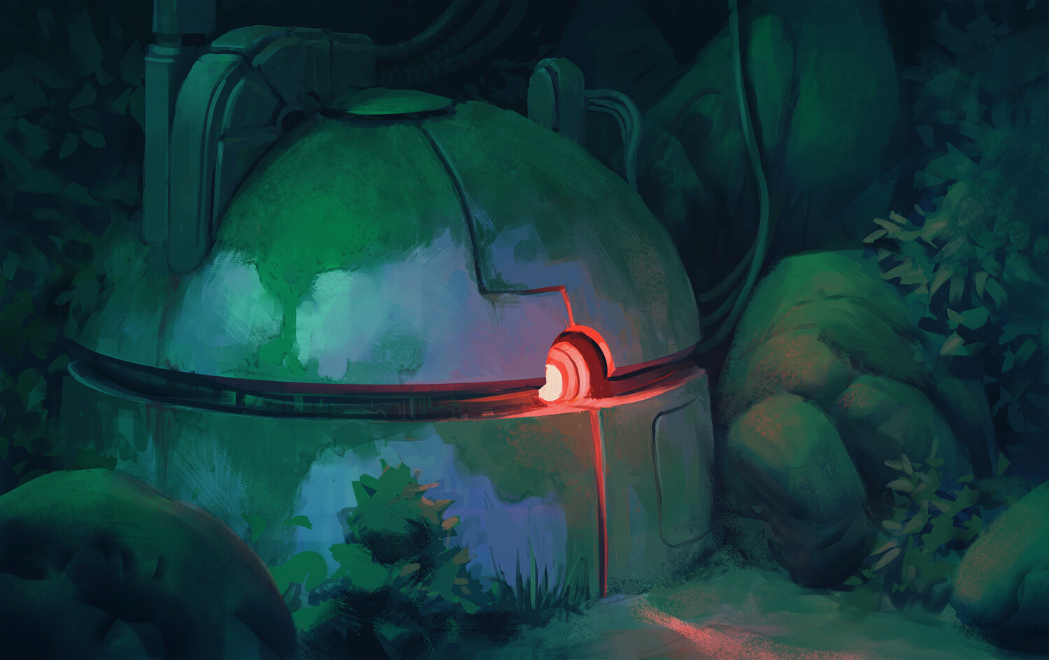 ArtStation - Jungle Scifi